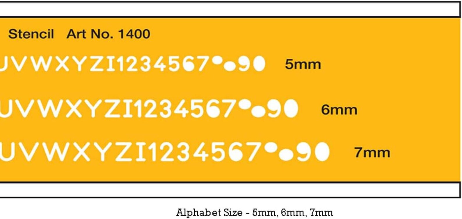 Liquidraw Lettering Stencils for Crafts English Stencil Alphabet Number ...