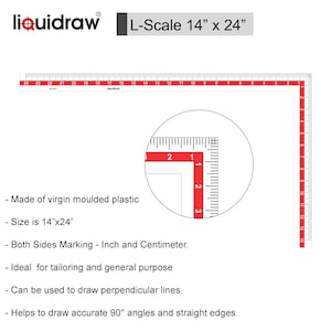 Liquidraw Sewing Ruler Tailor 9 Set Pattern Maker Sewing Rulers Curves ...