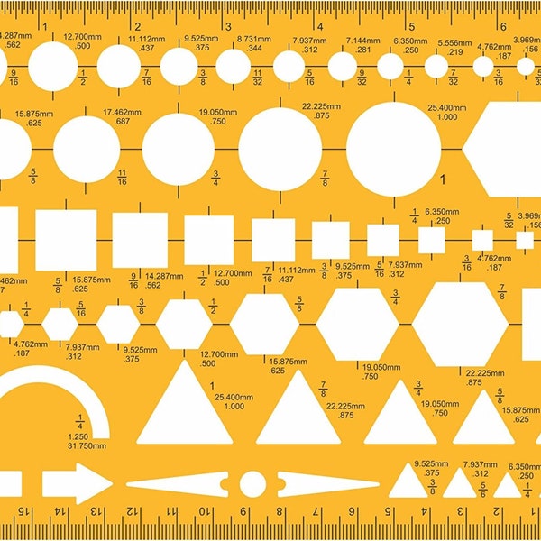Triangle Stencil - Etsy