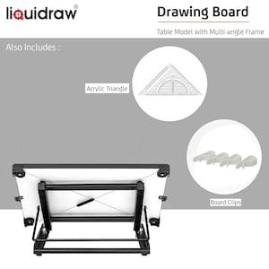 Liquidraw A3 Drawing Board Parallel Motion, Table Model With 5 ...