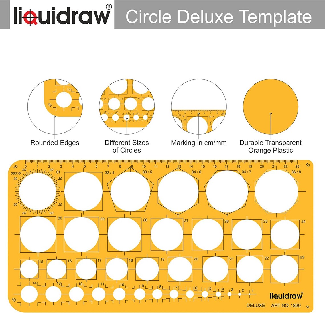 Liquidraw Circle Template Stencil Ellipse Oval Triangle Square Hexagon ...