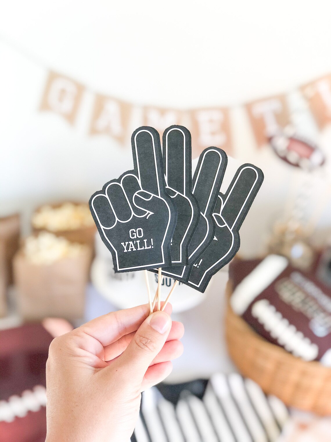Football Party Decor, Sports Party Decor, Game Day Decor, Football Kids ...