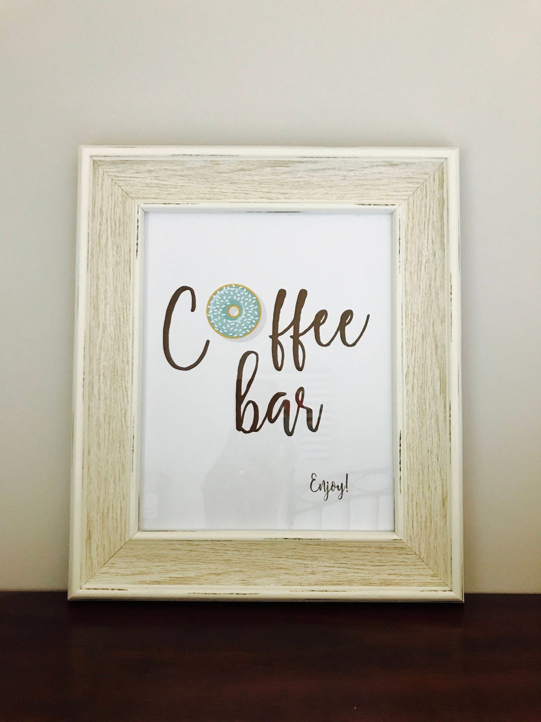 Coffee Bar Party Decor, Coffee Bar Sign, Donut Party, Sprinkles Party ...