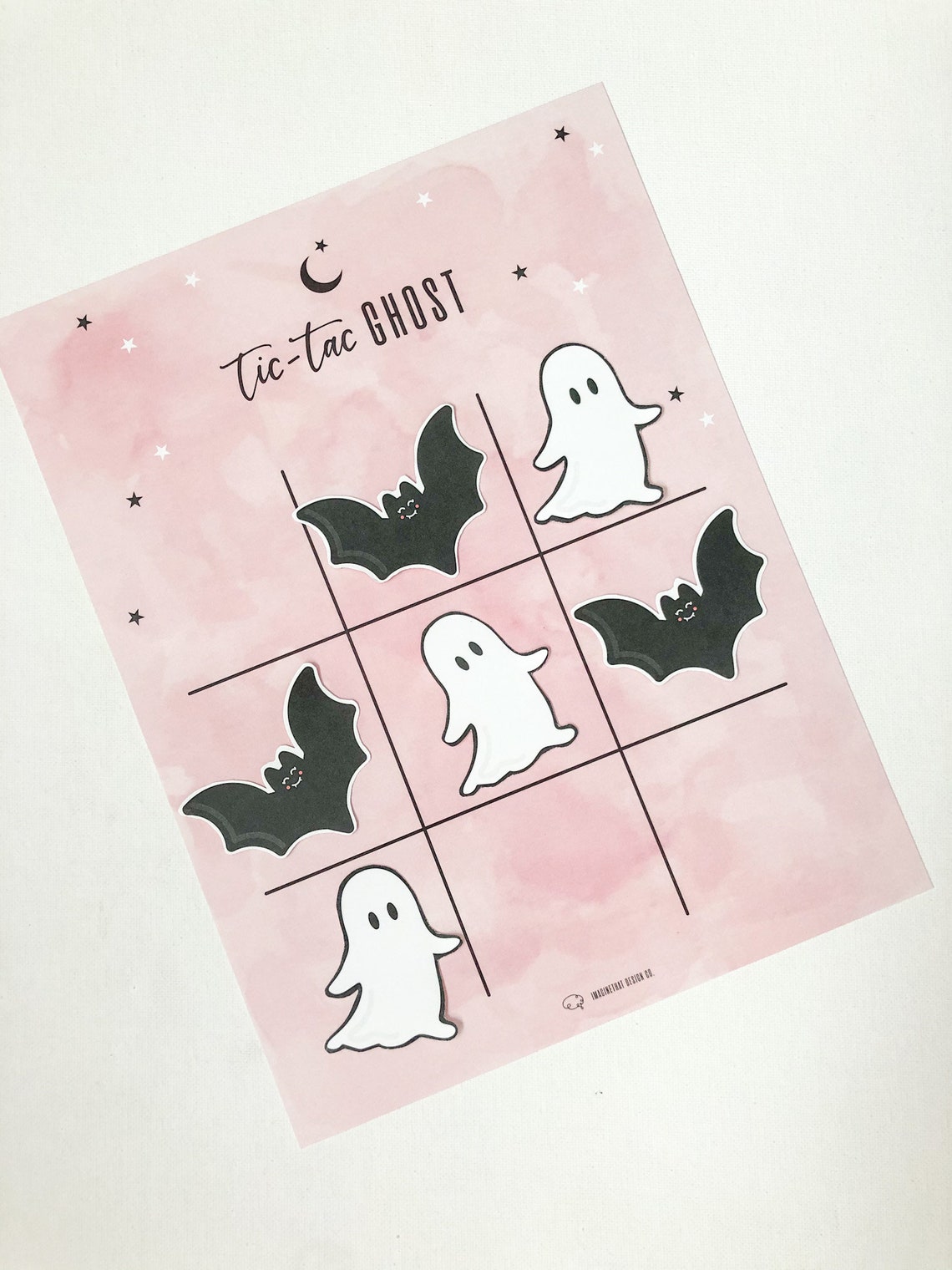 Halloween Tic Tac Toe Printable Printable Halloween Game - Etsy