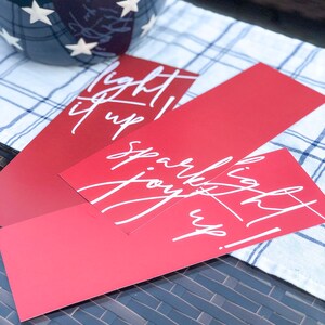4th of July Sparkler Cards or Favor Tags. Instant Digital Download. for ...