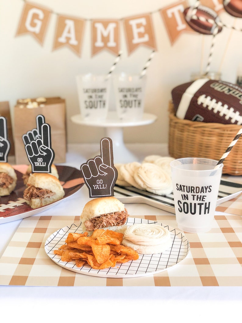 Football Party Decor, Sports Party Decor, Game Day Decor, Football Kids ...