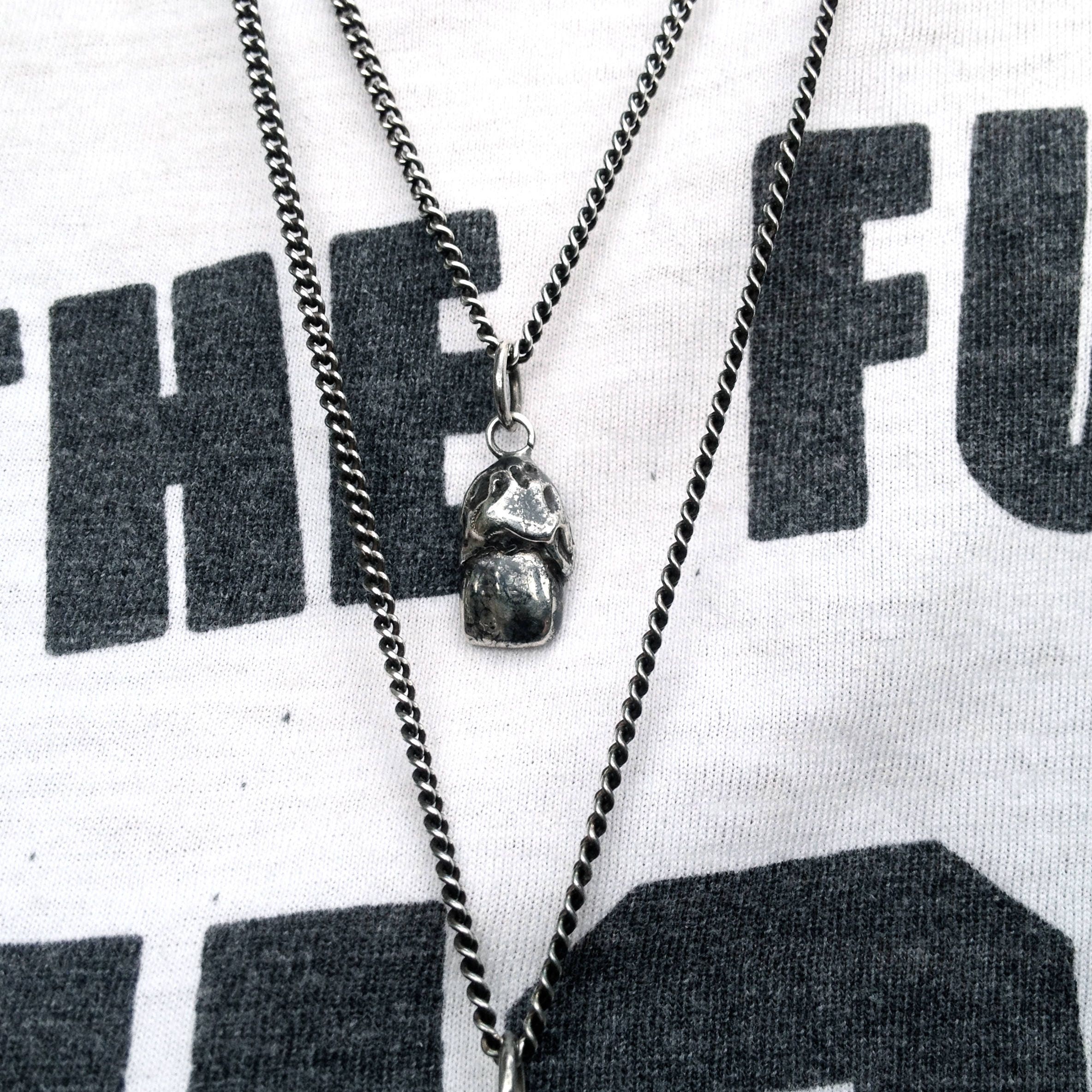 Cosmic Artifact Rogue Tooth Necklace Charm Pendant Solid - Etsy