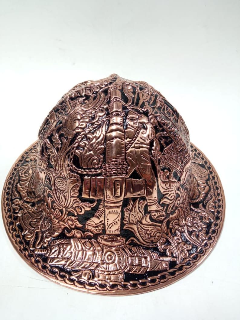 Custom Made Personalized Gifts Copper Full Brim Hard Hat - Etsy