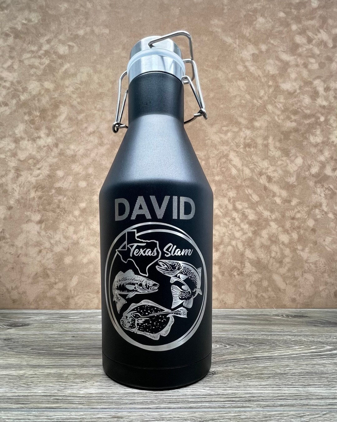 Custom Engraved 64oz Insulated Growler - Personalized With Your Logo or ...