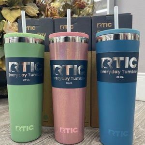 28oz RTIC EVERYDAY Tumbler NEW Design - Comes With Straw - Custom ...