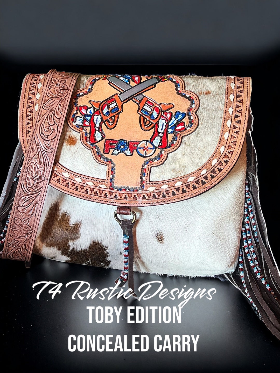 Toby Edition Concealed Carry Cowhide Purse - Etsy