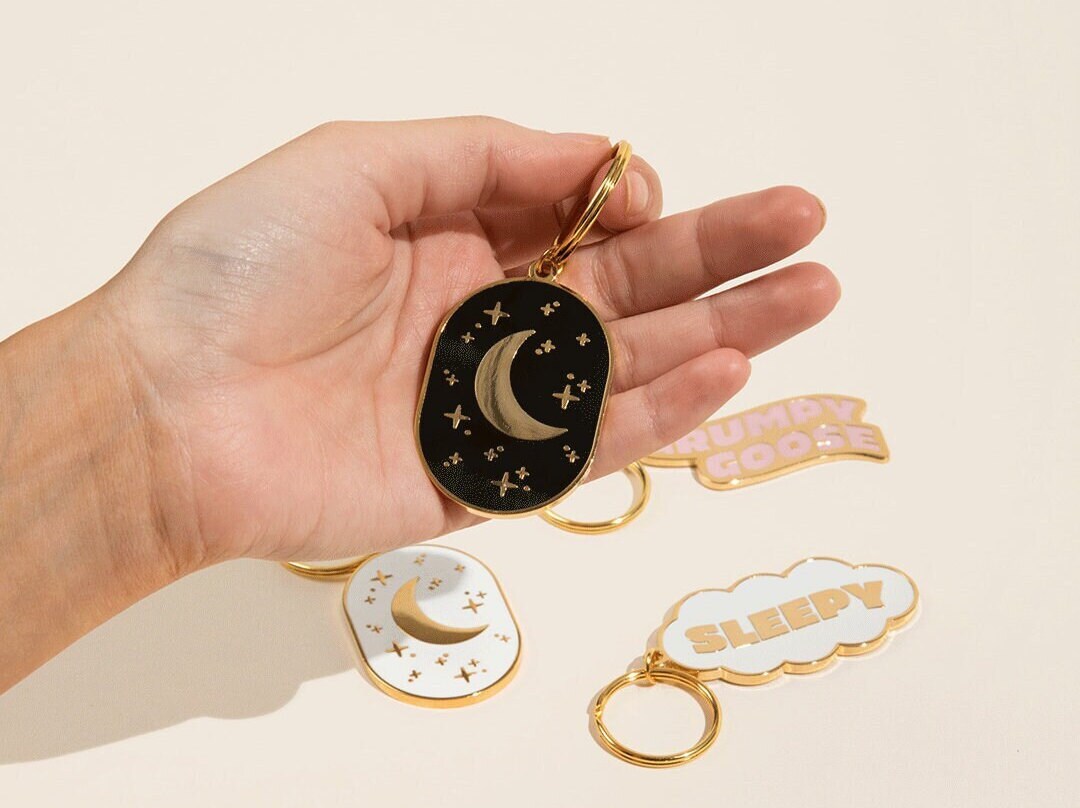 Night Sky Keychain double-sided - Etsy