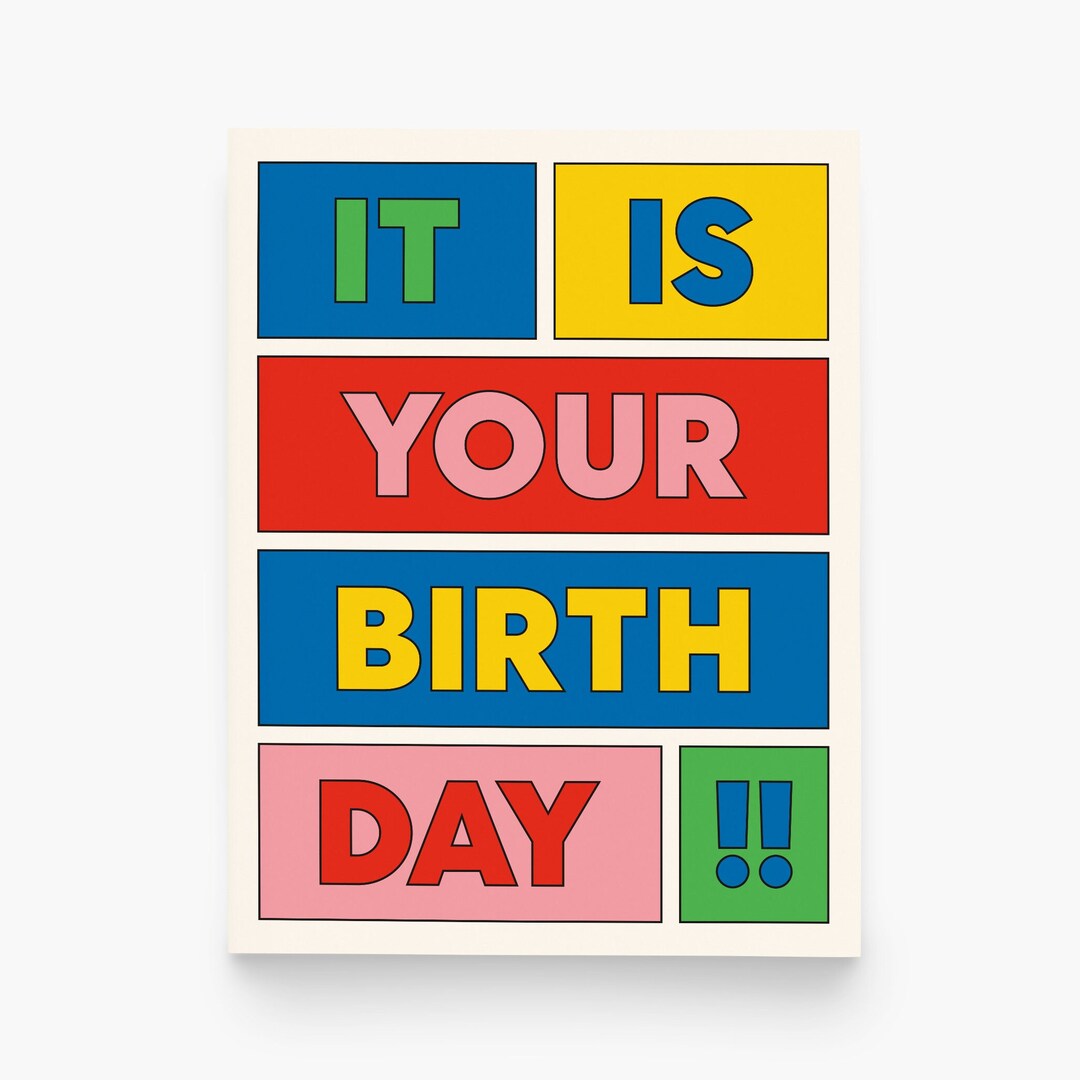 It is Your Birthday Greeting Card Perfect for the Office TV Show Fans ...