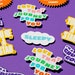 Adorable Sleepy Cloud Vinyl Sticker - Weatherproof & Scratch-resistant ...
