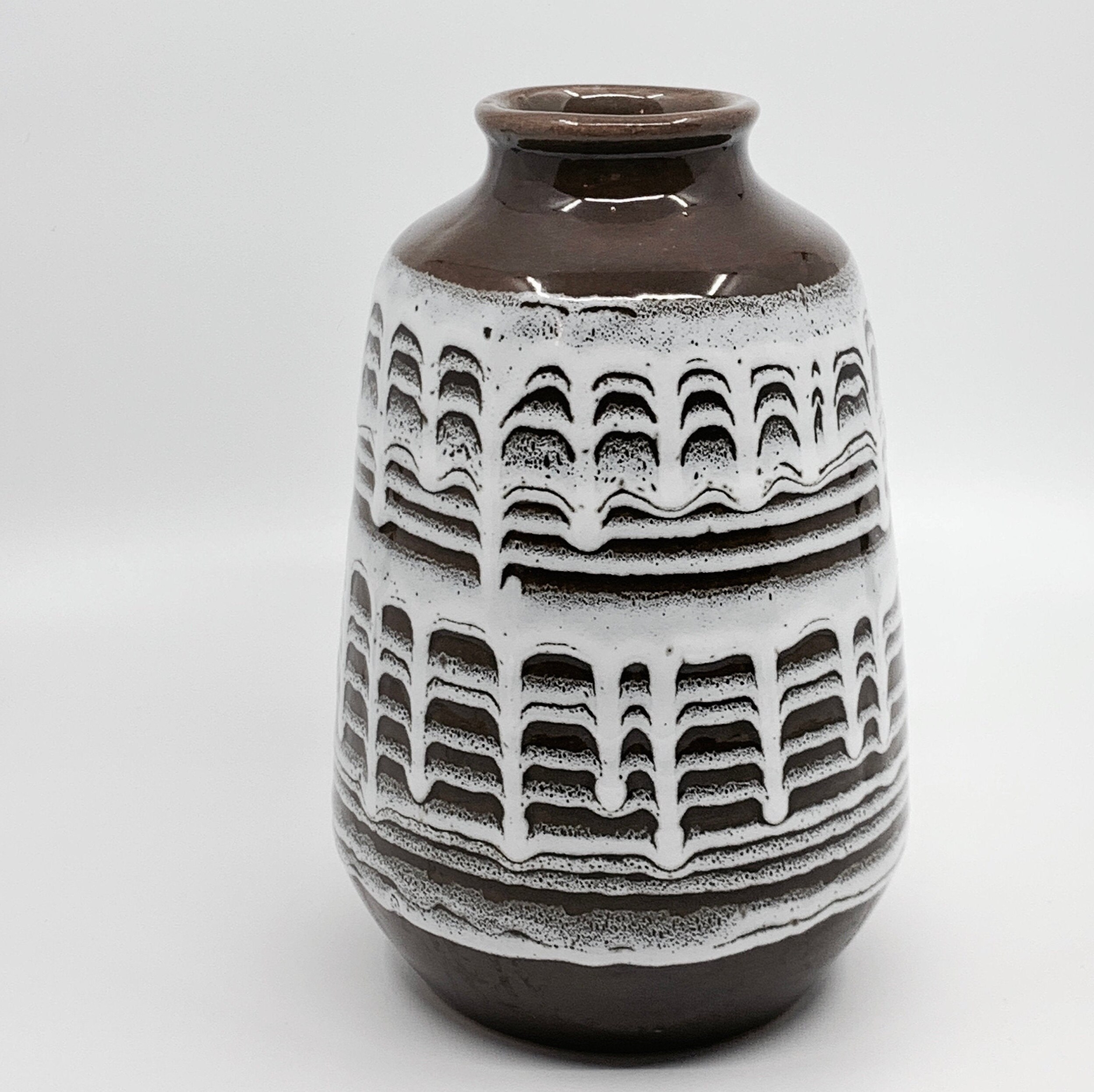 Running Glaze Modern Vase by Iparművészeti Vállalat Hungary | Etsy