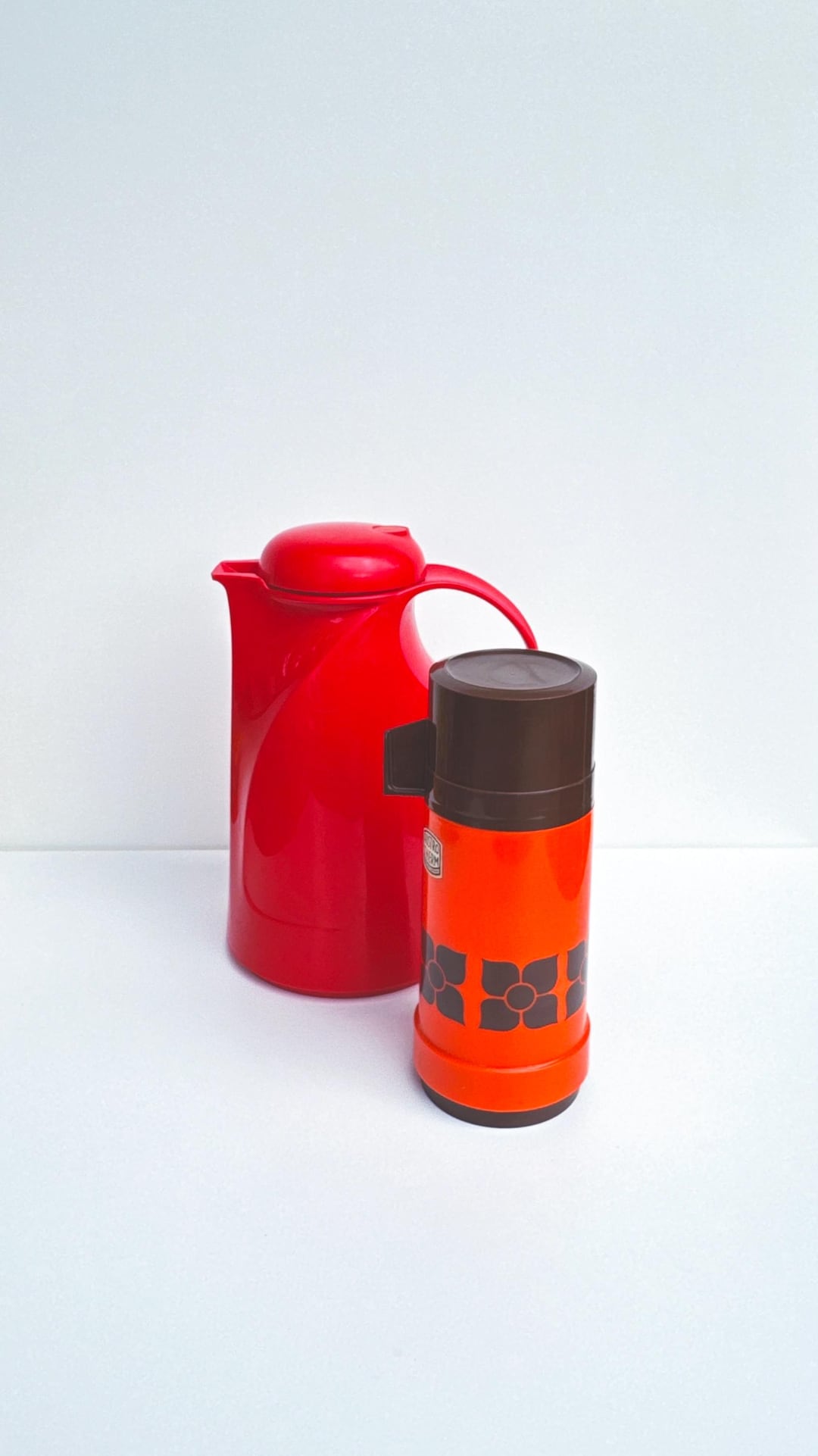 70 S Vintage Rosalin & 80s Rotpunkt Thermos - Etsy