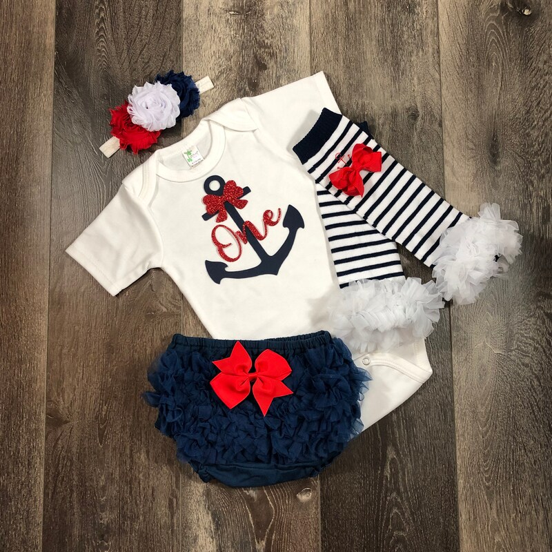 Nautical Baby Outfit - Etsy