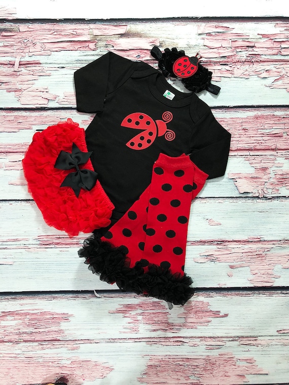 Ladybug Girls Halloween Costume Baby Girls Ladybug Costume | Etsy