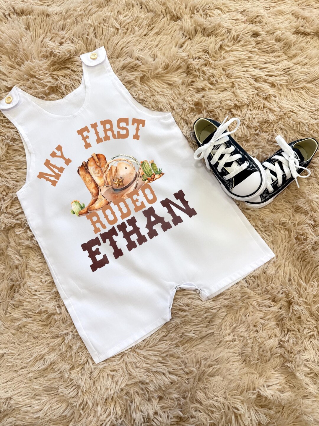 Boys My 1st Rodeo Birthday Outfit - Boys My First Rodeo Birthday - Boys ...