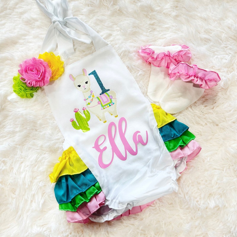 Llama First Birthday - Etsy