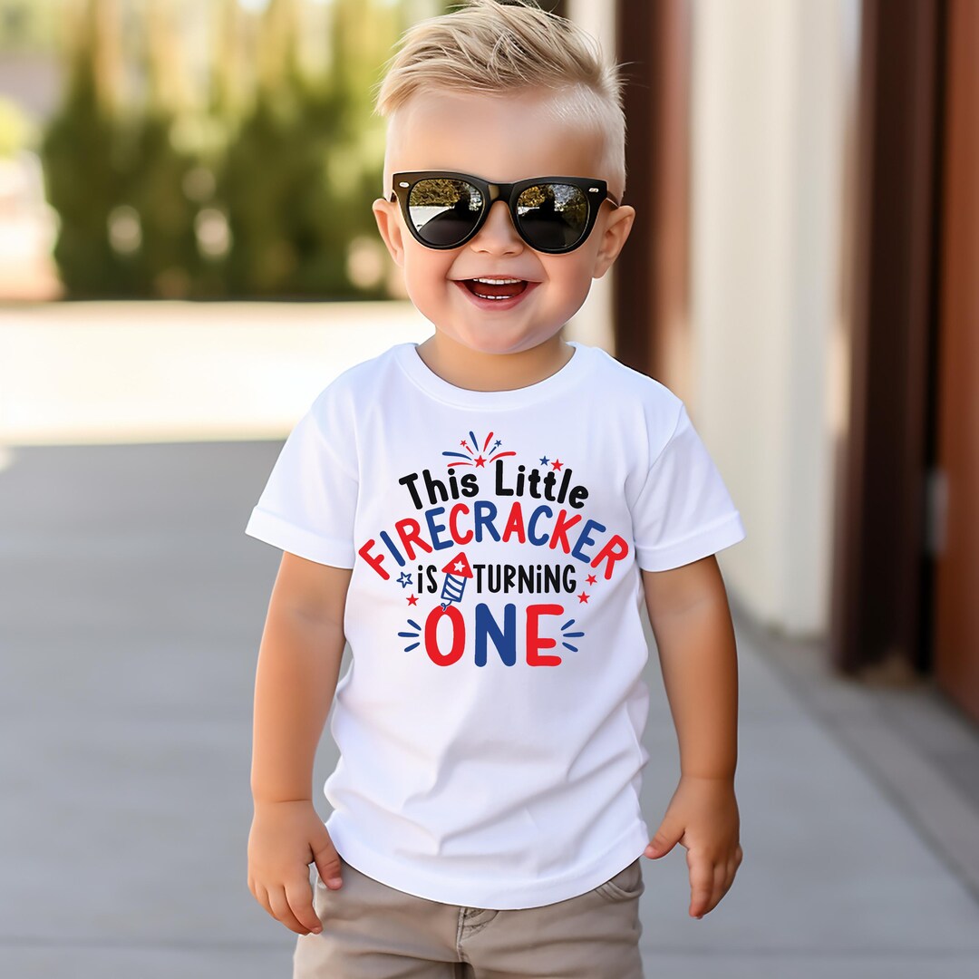 This Little Firecracker is One - Boys Our Little Firecracker is One ...