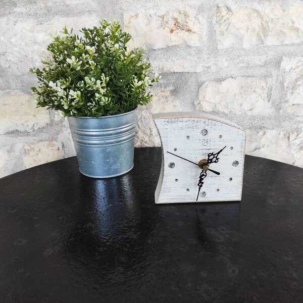 Rustic Desk Clock - Etsy
