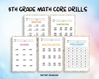 10 Printable Multiplication Worksheets, Fill in the Blanks Single Digit ...