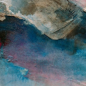 Cuadro de pintura original. Pintura abstracta grande. Decoración del ...