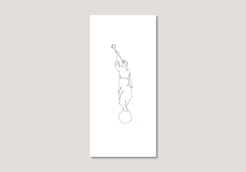 Angel Moroni 7 X 15 LDS Temple Modern LDS Art Print/digital Download ...