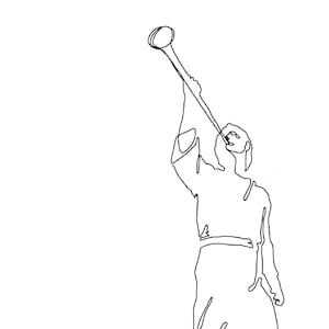 Angel Moroni 7 X 15 LDS Temple Modern LDS Art Print/digital Download ...