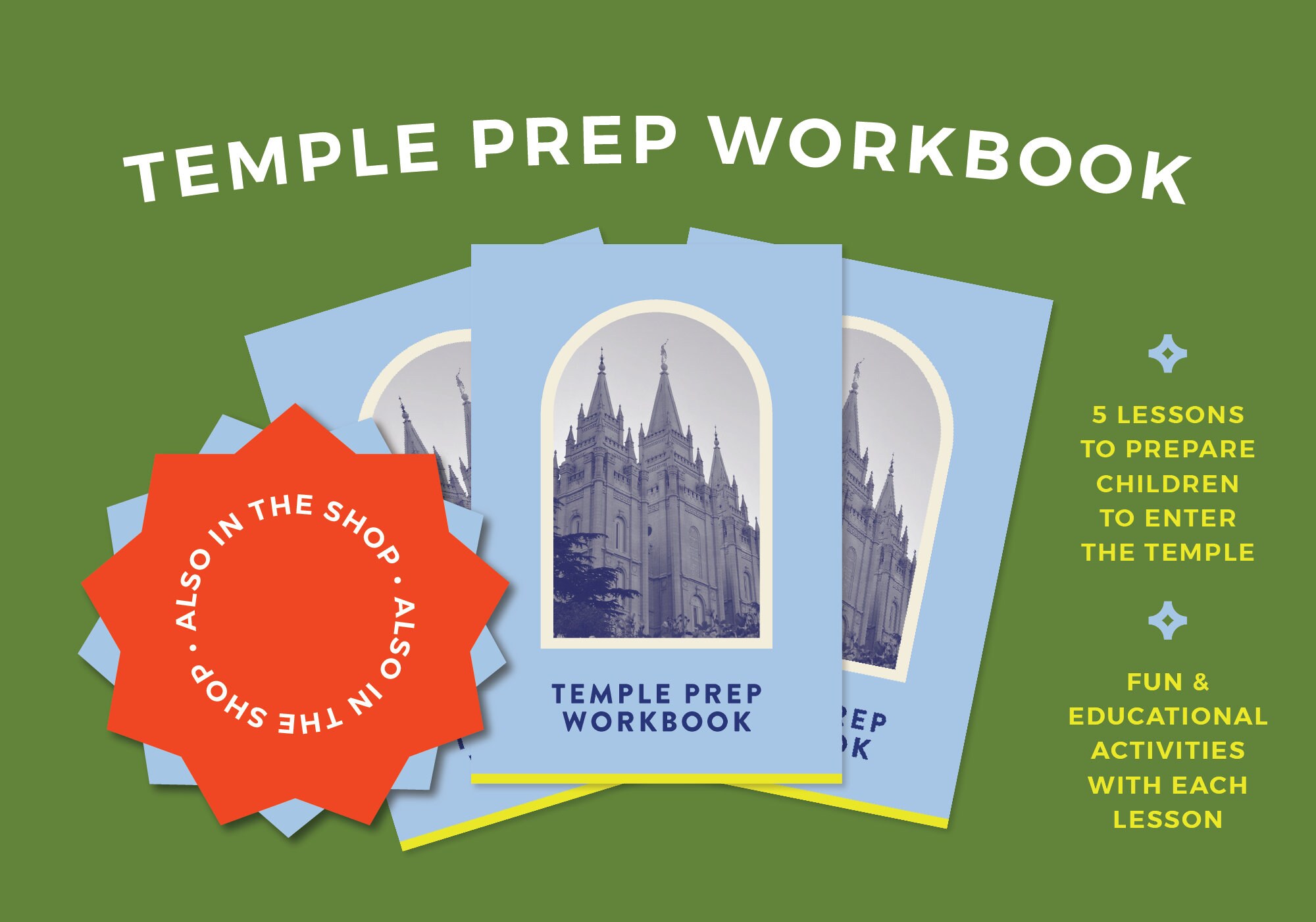 Baptism Prep Workbook Booklet Pamphlet LDS Children's Gospel Guide to ...