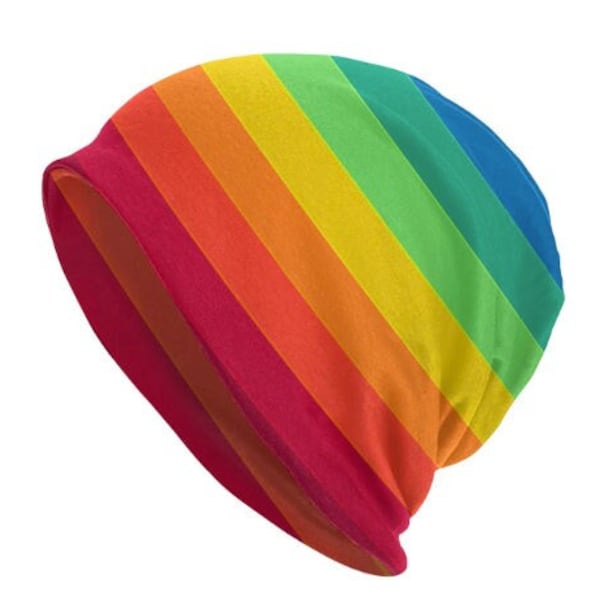 Rainbow Hat - Etsy