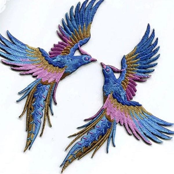 Bird Applique - Etsy UK