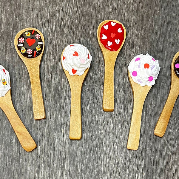 Mini Wooden Spoons - Etsy