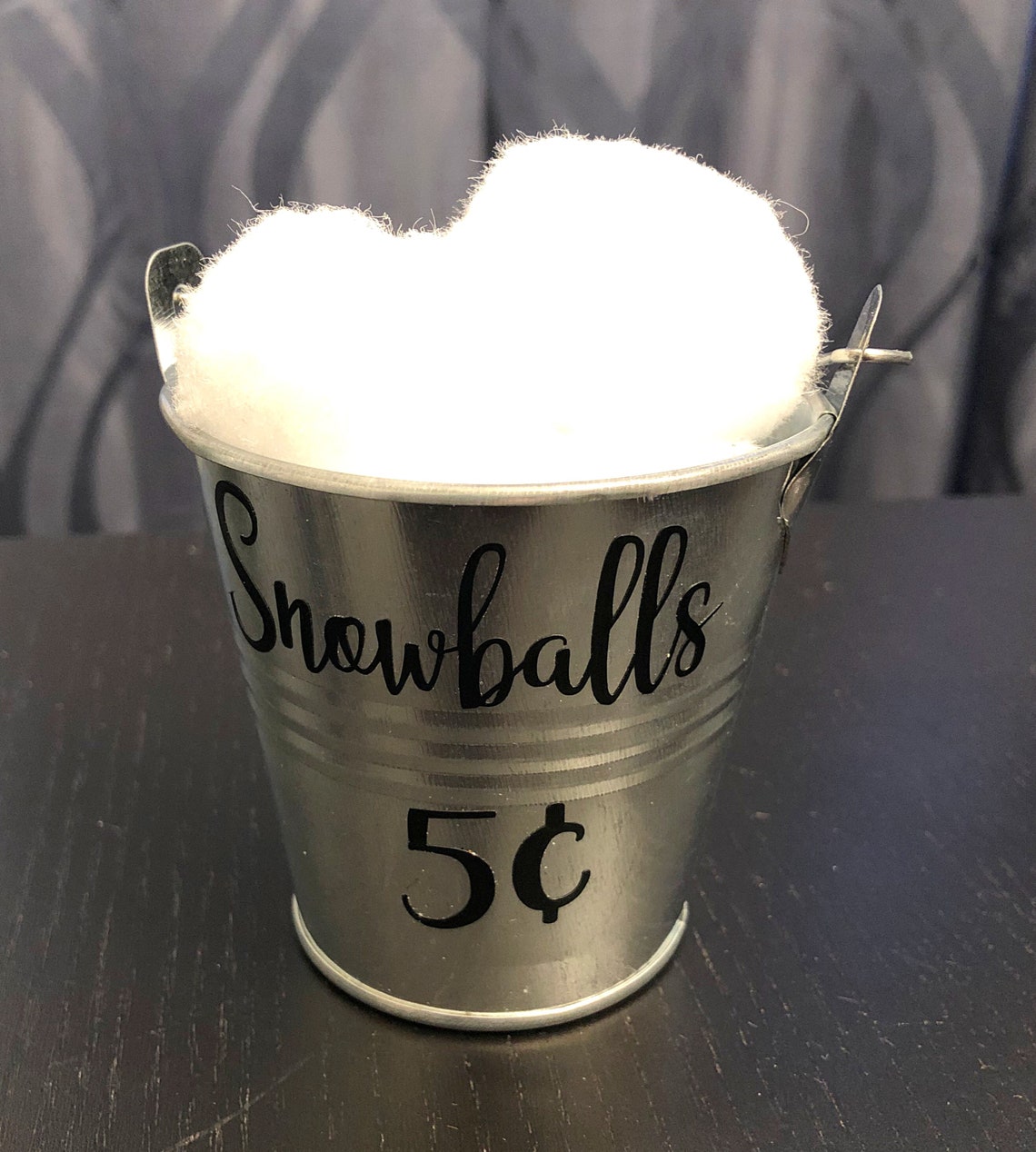 Mini Snowball Bucket Winter Tiered Tray Tiered Tray Decor - Etsy