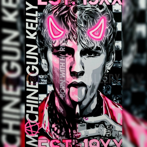 Mgk Poster - Etsy
