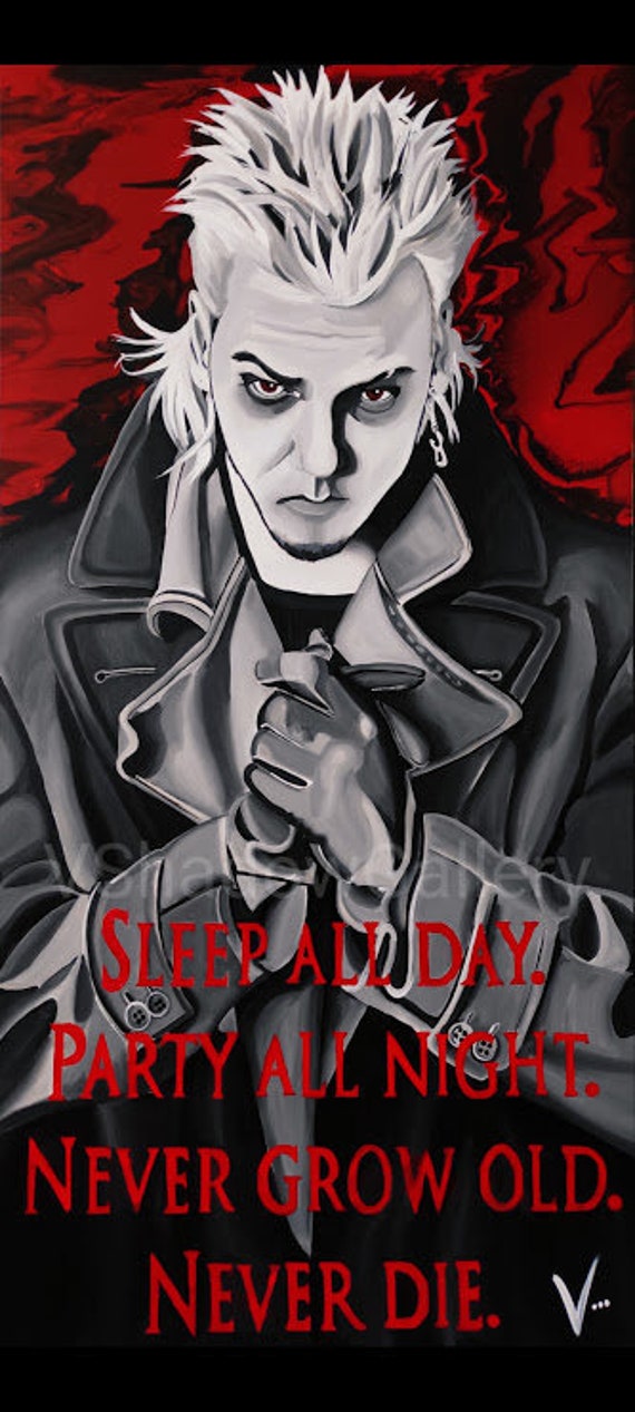 The Lost Boys Vampire David Hand Painted Poster PRINT | Etsy