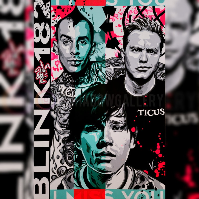 Blink 182 Poster - Etsy
