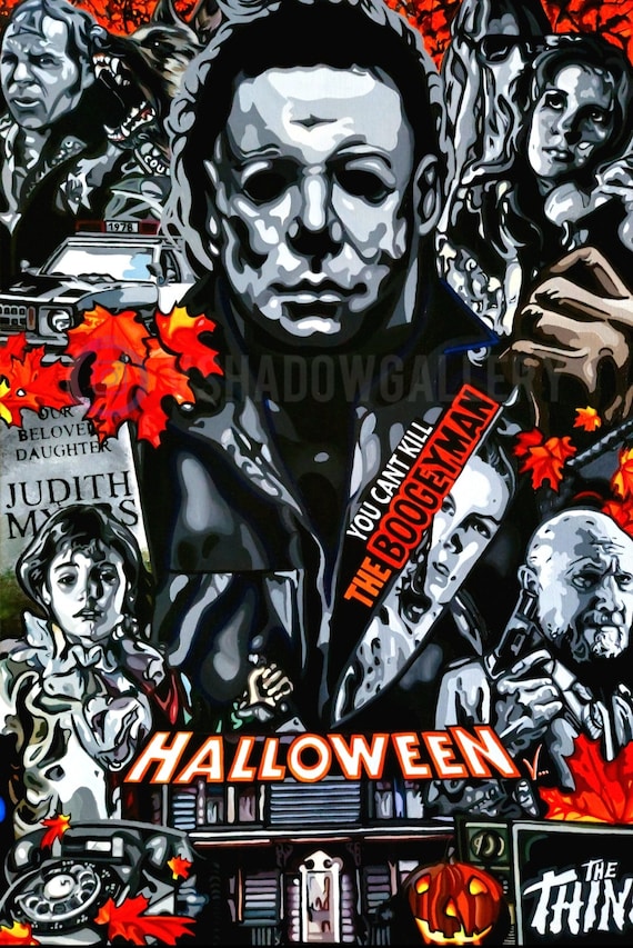 Halloween 1978 Michael Myers Poster