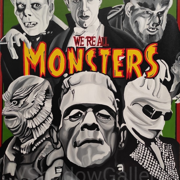 Universal Monsters - Etsy