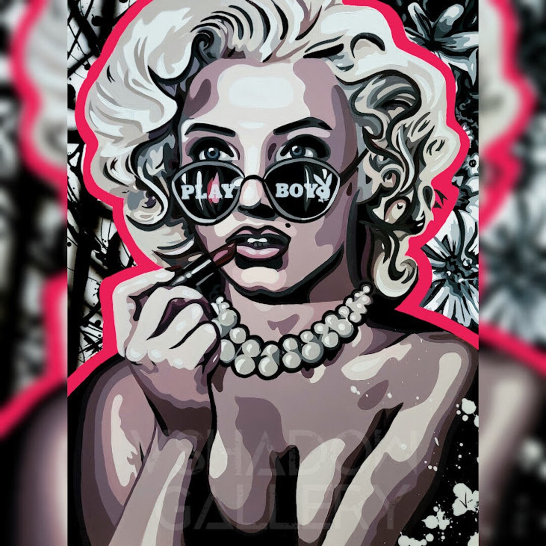 Marilyn Monroe Glamorous Poster PRINT - Etsy
