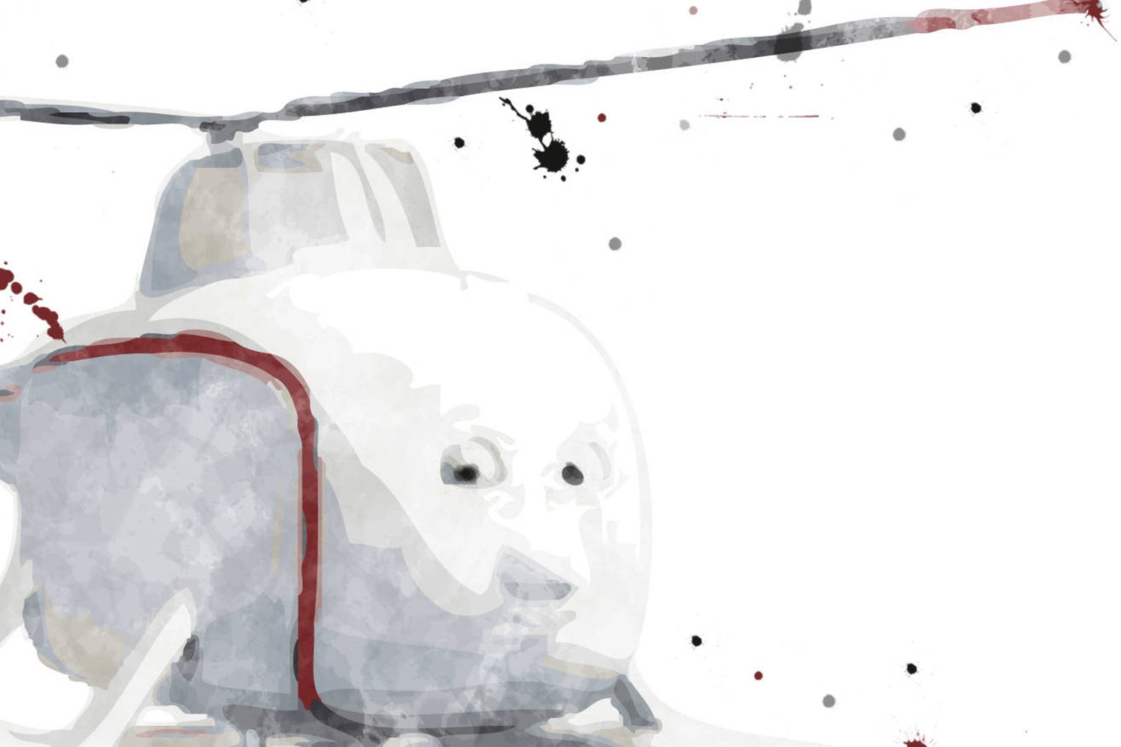 Printable Harold Helicopter Watercolor Wall Art Boy Kids Room - Etsy