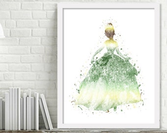 Princess Tiana Room Decor - Etsy