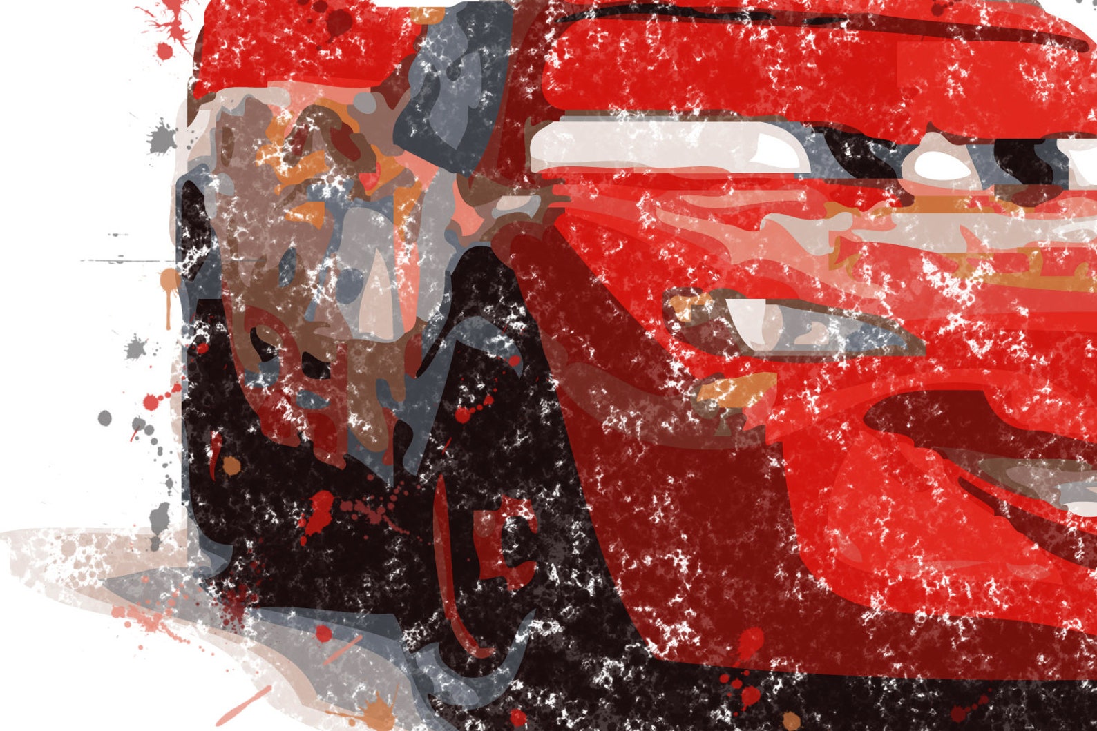 Printable Lightning Mcqueen Watercolor Cars Wall Art, Boy Kids Room ...
