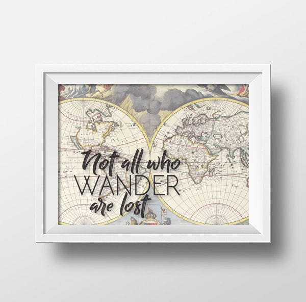 Travel Quote Poster Travel Quote Printable Travel Art Print - Etsy