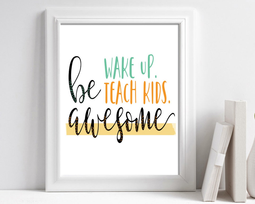 Teacher Appreciation Gift, Teacher Quote Printable, Teacher Gift Ideas ...