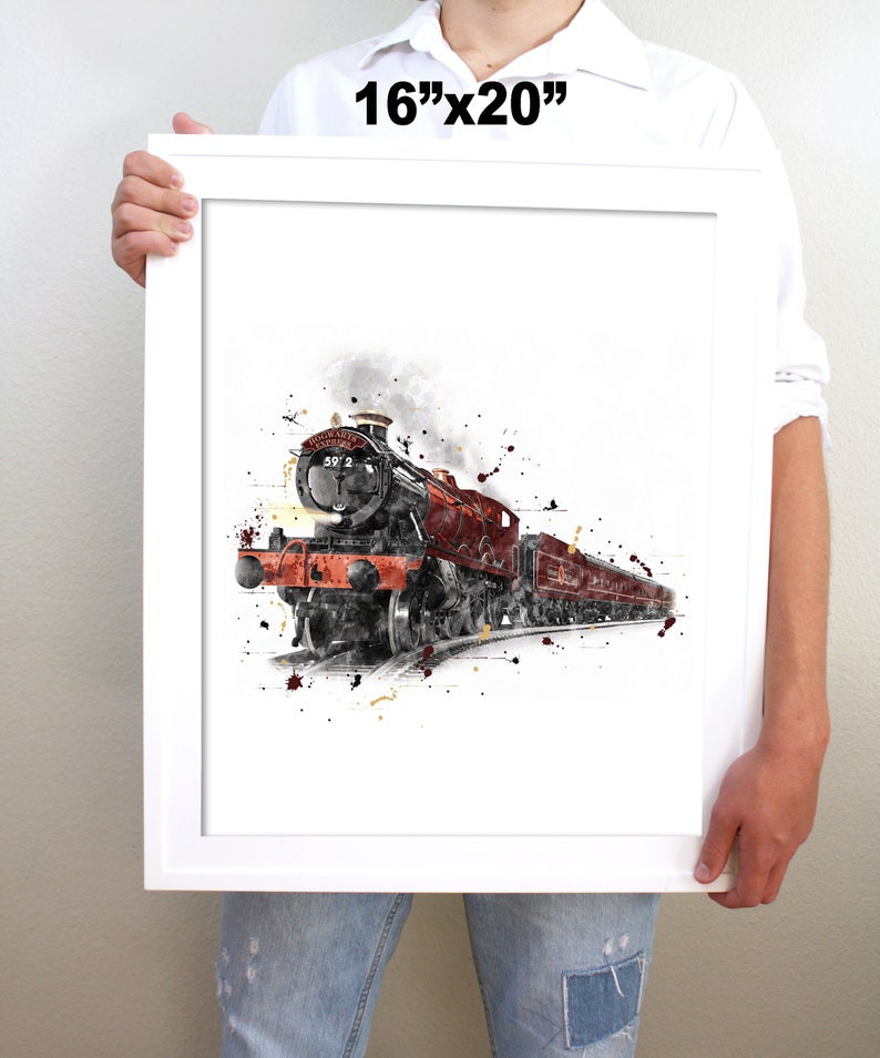 Printable Disney Magic Kingdom Train Wall Art Disney World | Etsy