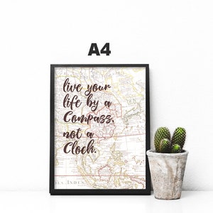 Travel Quote Poster, Travel Quote Printable, Travel Art Print, Travel ...