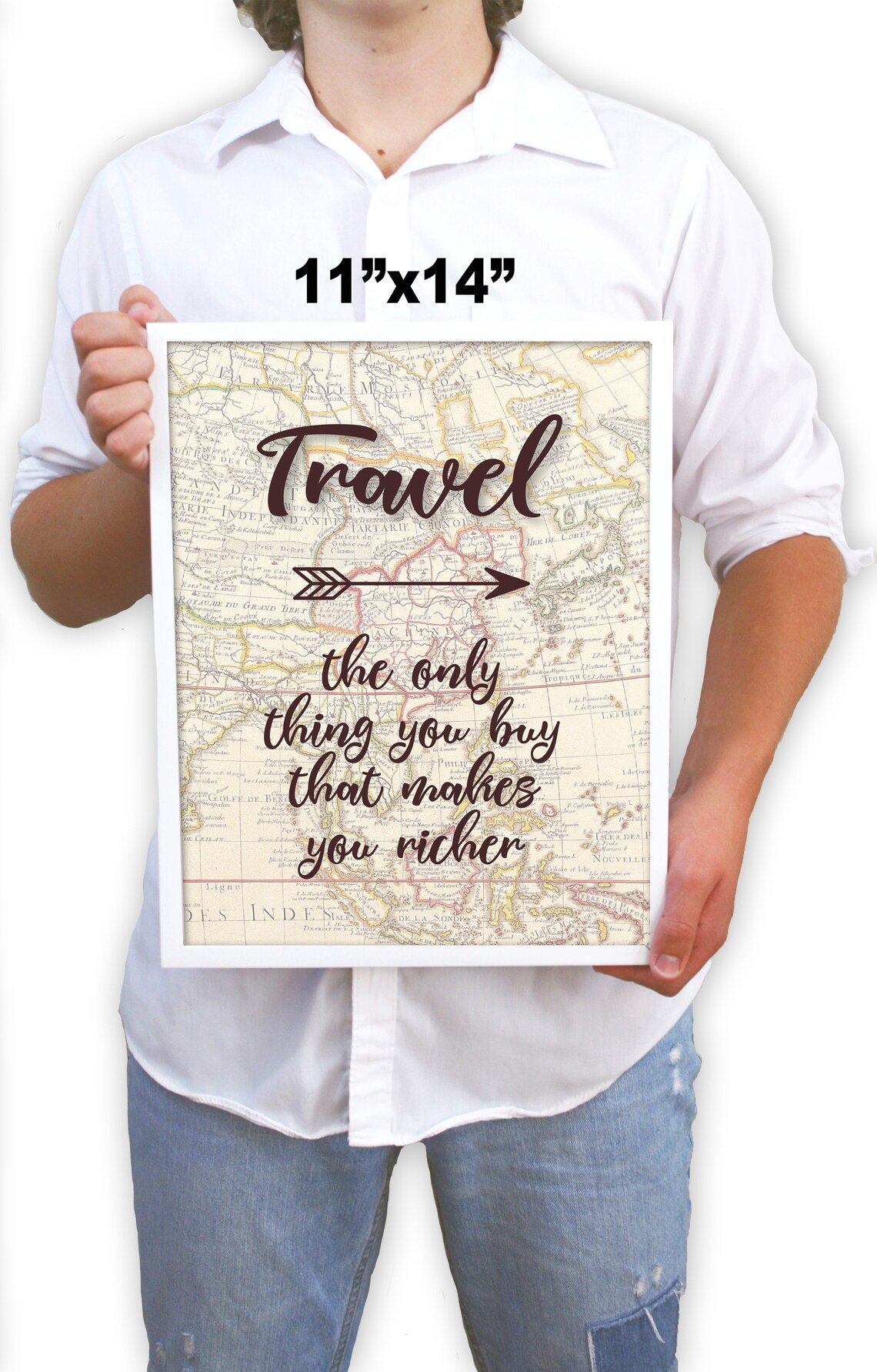 Travel Quote Poster Travel Quote Printable Travel Art Print - Etsy