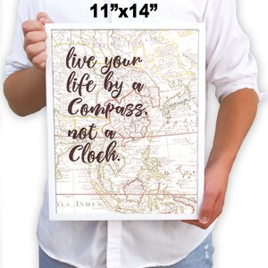 Travel Quote Poster, Travel Quote Printable, Travel Art Print, Travel ...